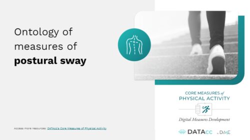 Ontology Postural Sway Digital Medicine Society Dime