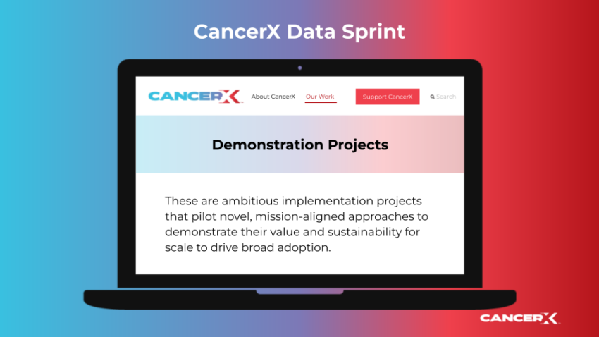 CancerX Data Sprint: Harnessing the power of comprehensive real-world ...