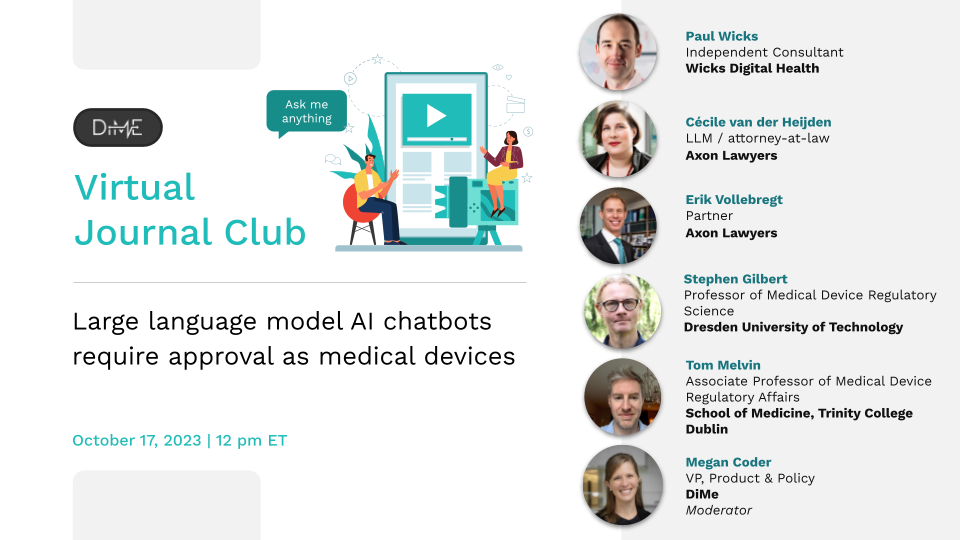 Large language model AI chatbots require approval as medical devices ...