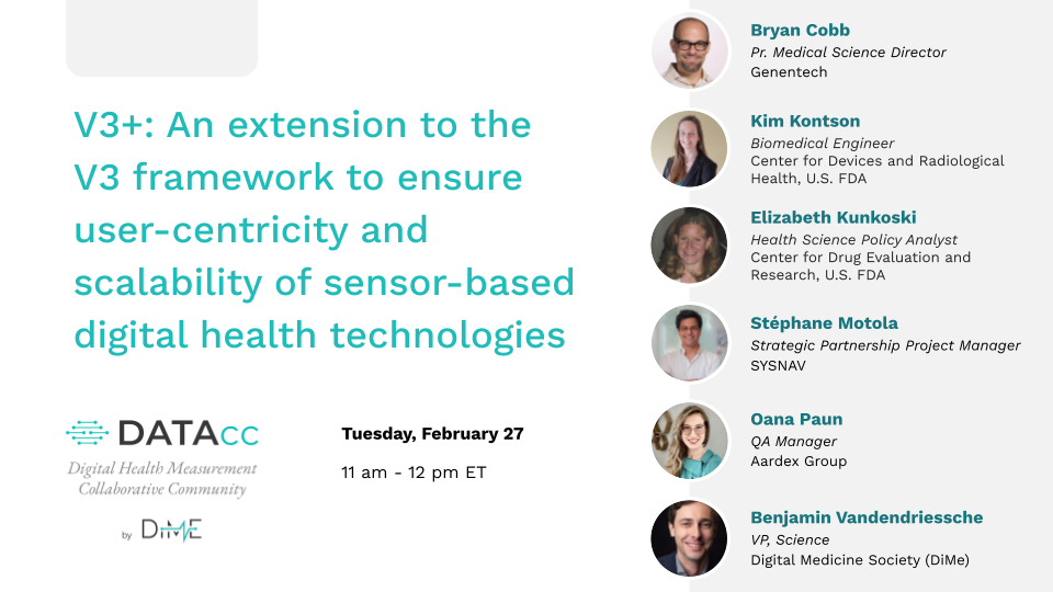 V3+: An extension to the V3 framework to ensure user-centricity and ...